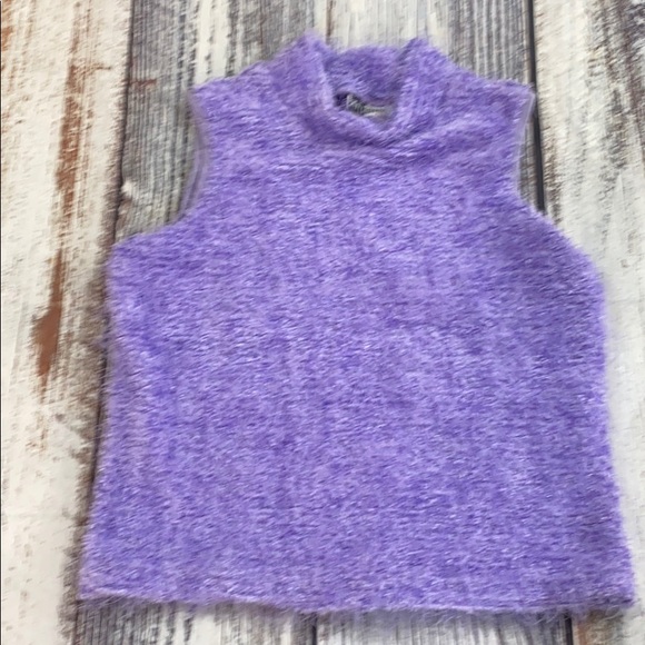 knit works kids | Shirts & Tops | Knit Works Kids Sleeveless Fuzzy Top ...